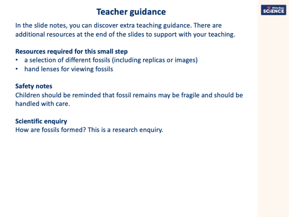 How to use the White Rose Science adaptive teaching slides
